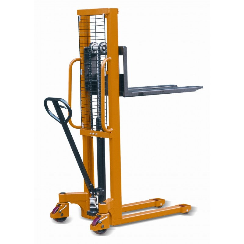 Manual Winch Stackers | Hand Operated Stacker Forklift | UK Lifting