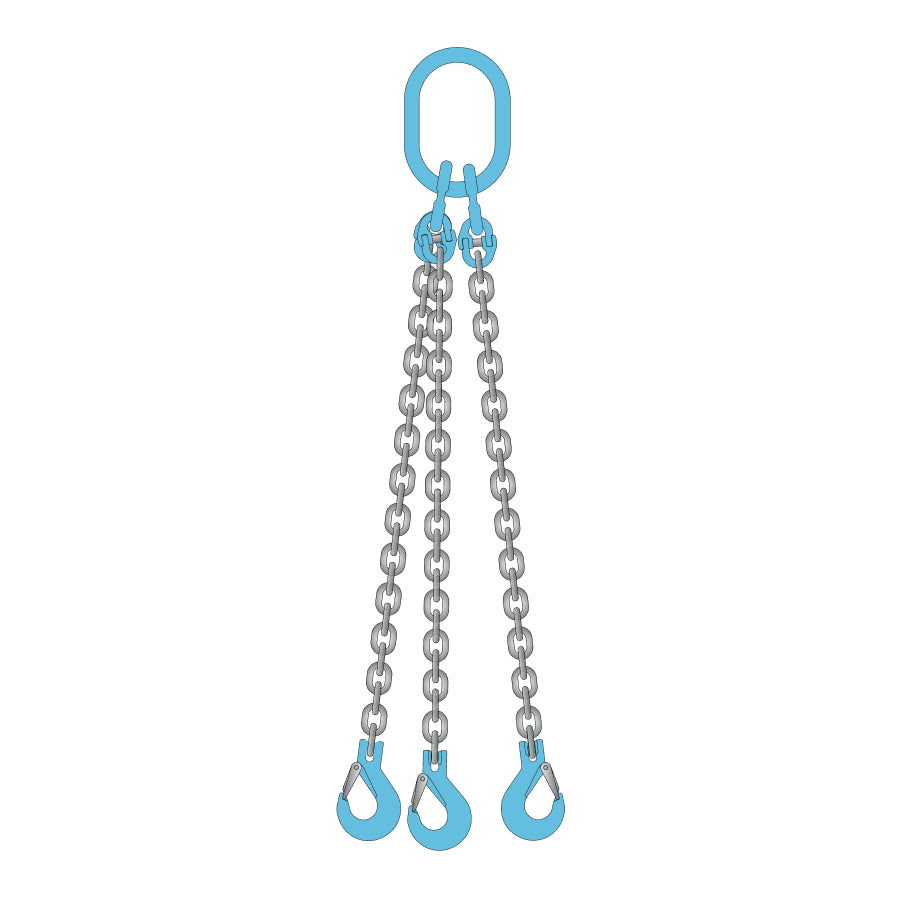 Three Leg Chain Sling ¦ Grade 10 – UK Lifting Store Ltd