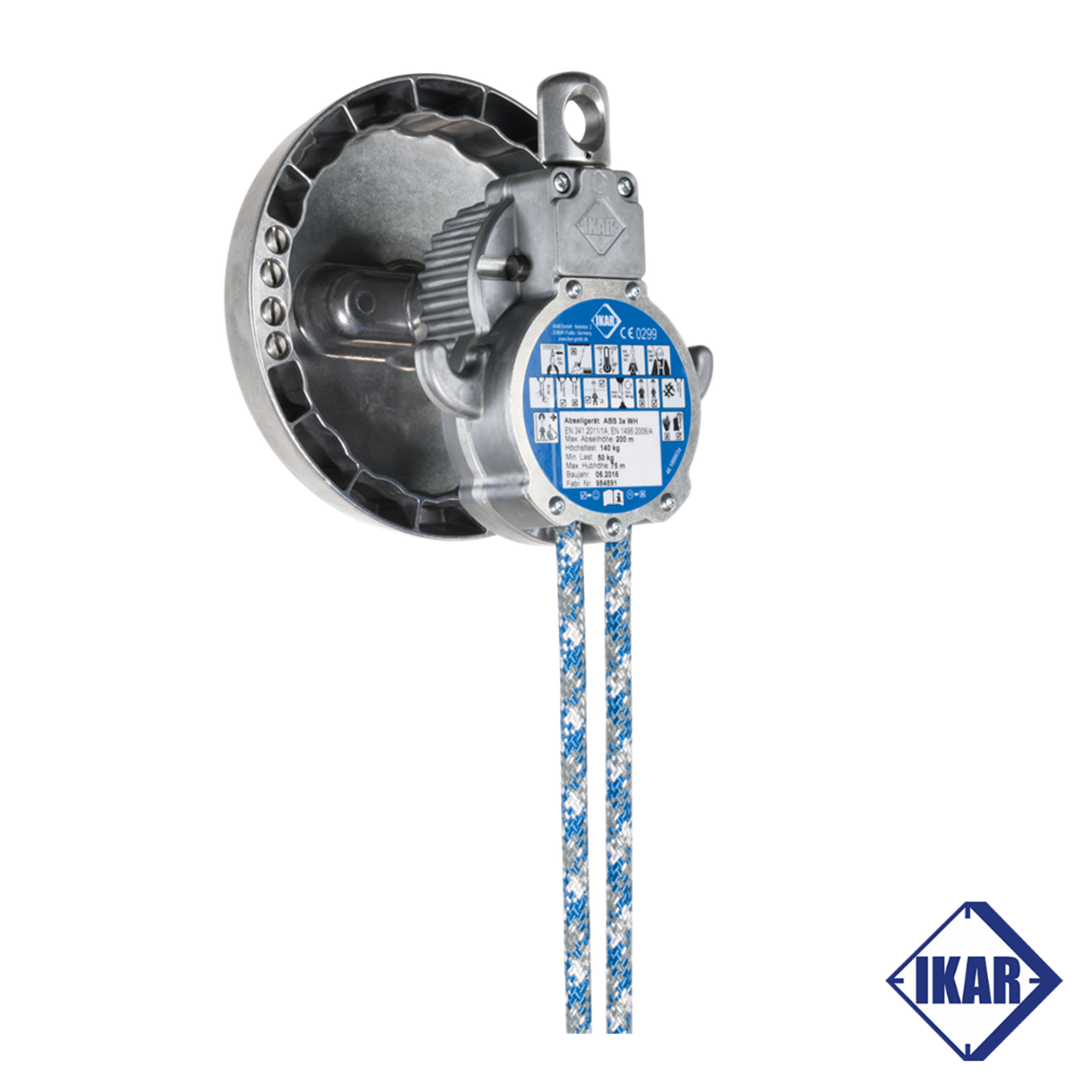 Aluminium Housing, Controlled Descent Kermantle Rope Lifeline | UK ...