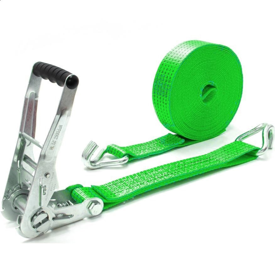 Box Quantity ¦ 2500daN 50mm Wide Ratchet Straps c/w Claw Hooks | UK ...