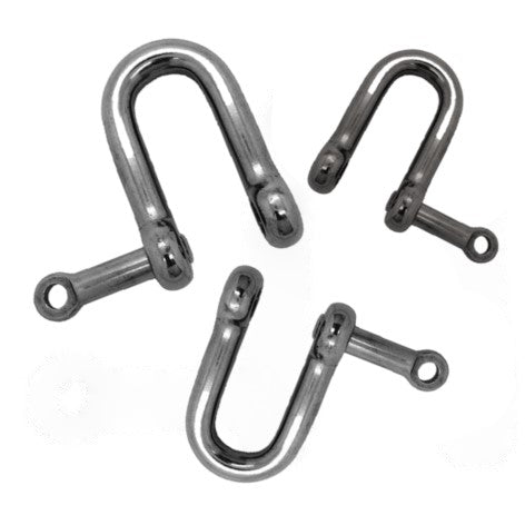 Captive Pin DEE Shackle ¦ Stainless Steel | UK Lifting Store