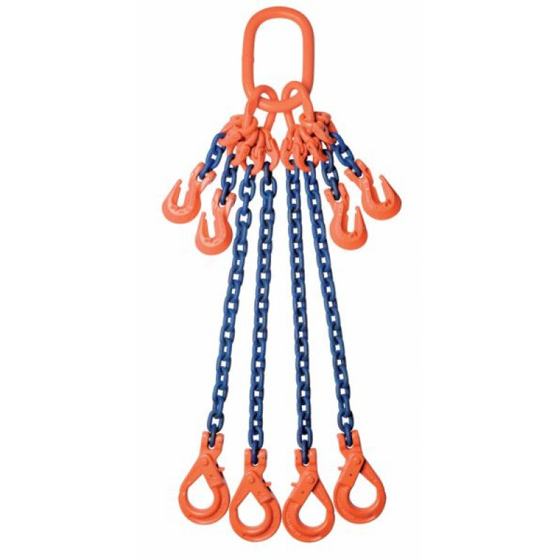 Four Leg Chain Sling ¦ Grade 100 - BS EN 818-4:1997 | UK Lifting Store