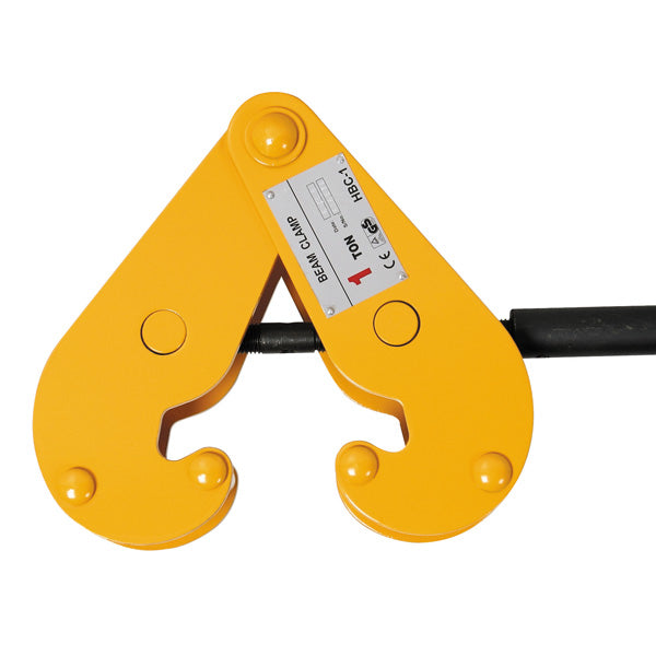 Heavy Duty I Beam Clamps 18mm Flange Beam Clamp M10 Termination